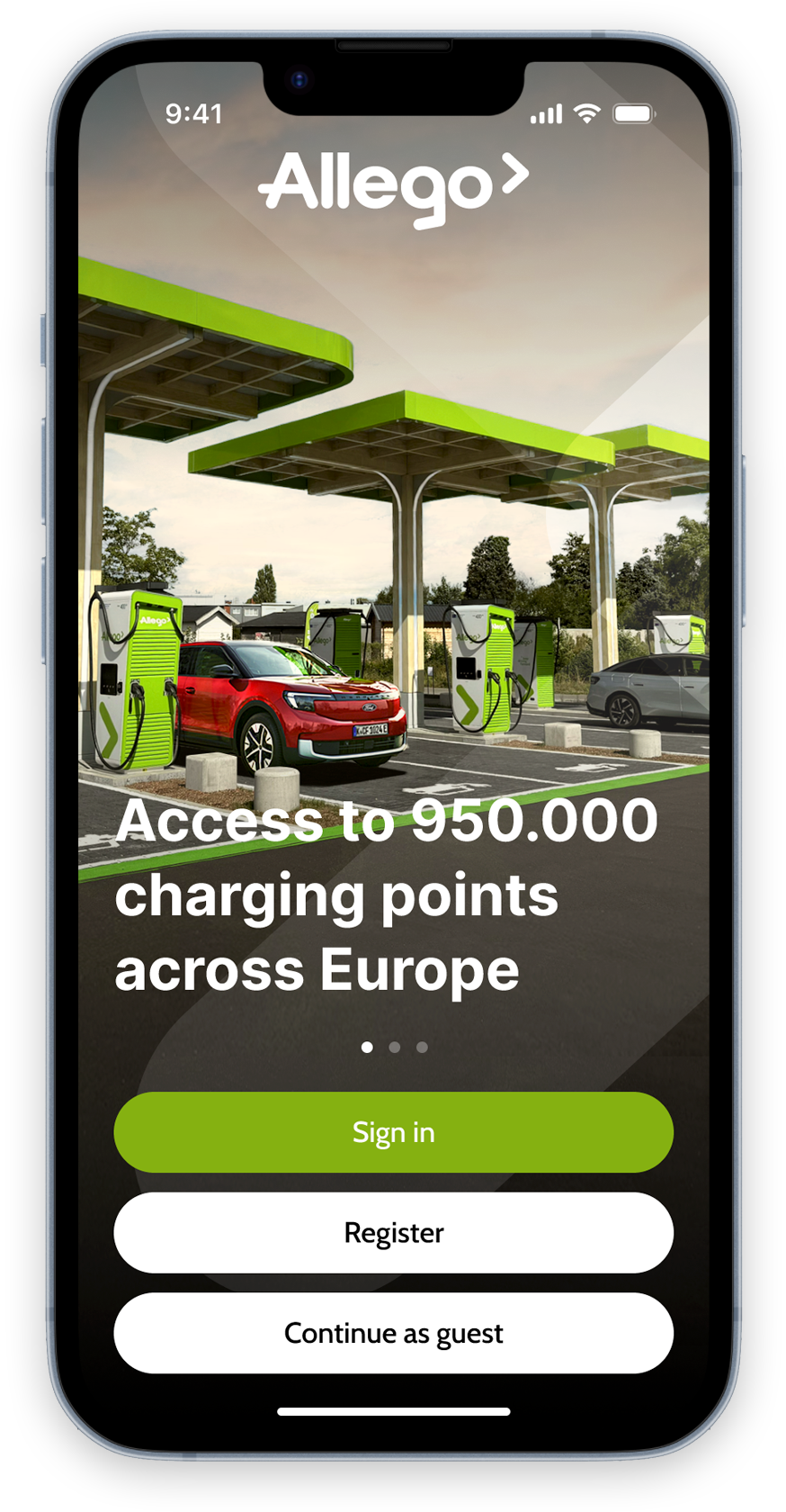 Allego App & Card, Europe-wide EV Charging Made Easy